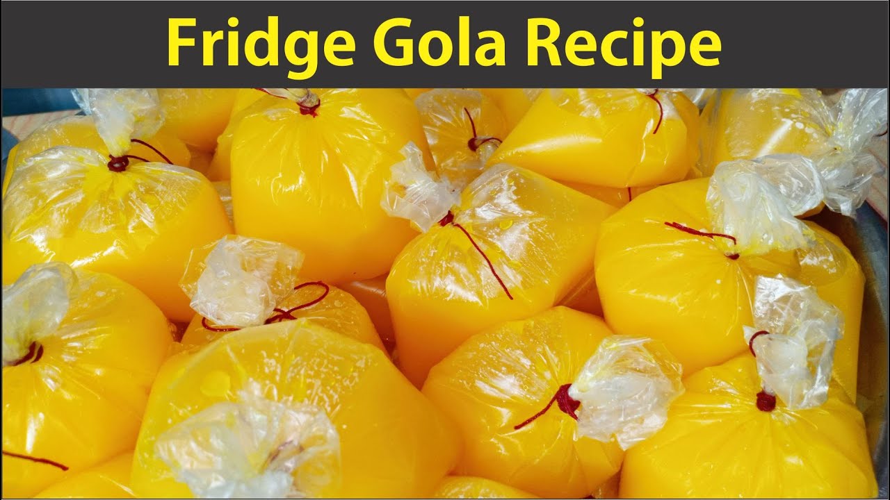 Fridge gola recipe video | Best Gola Easy Recipe at home - YouTube