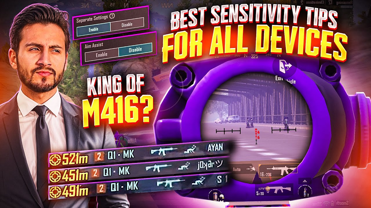 FINALLY !! SENSITIVITY Reveal | Tips For all Device Sensi | MK Gaming ...