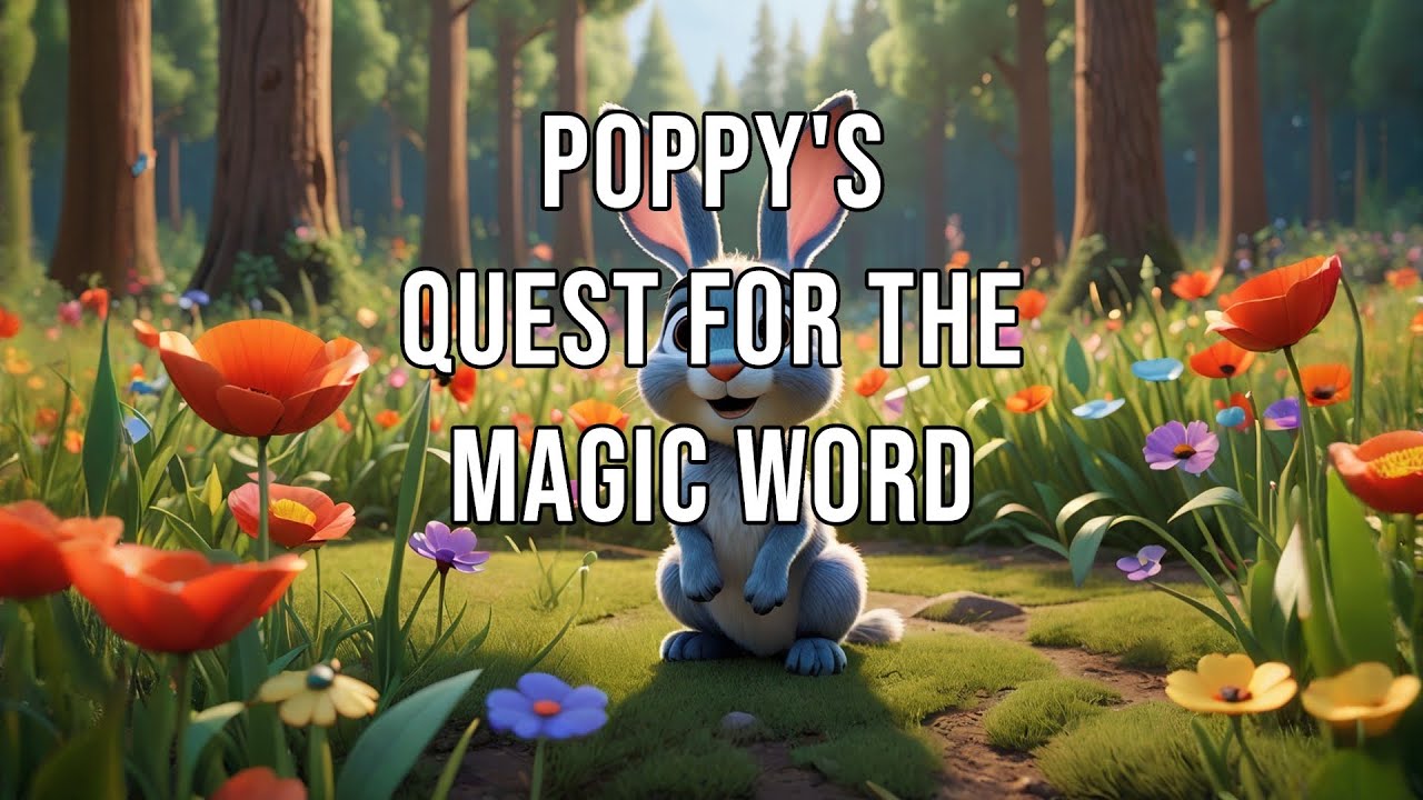 Poppy's Quest for the Magic Word. #Believe #Adventure #Magic #Forest # ...