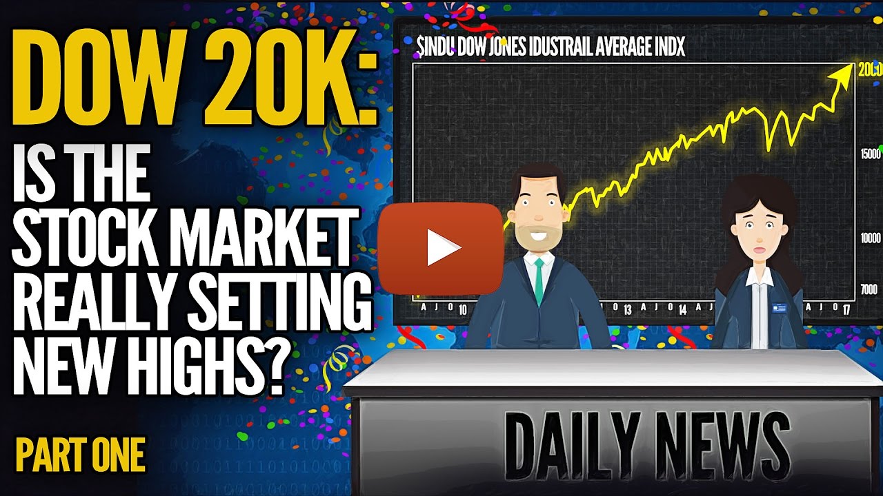 DOW 20K: Is The Stock Market Really Setting New Highs? Mike Maloney ...