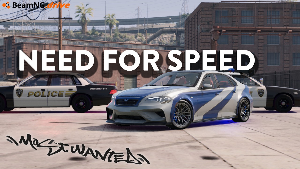 Need for Speed but It's BeamNG! // Mod Spotlight #1 - YouTube
