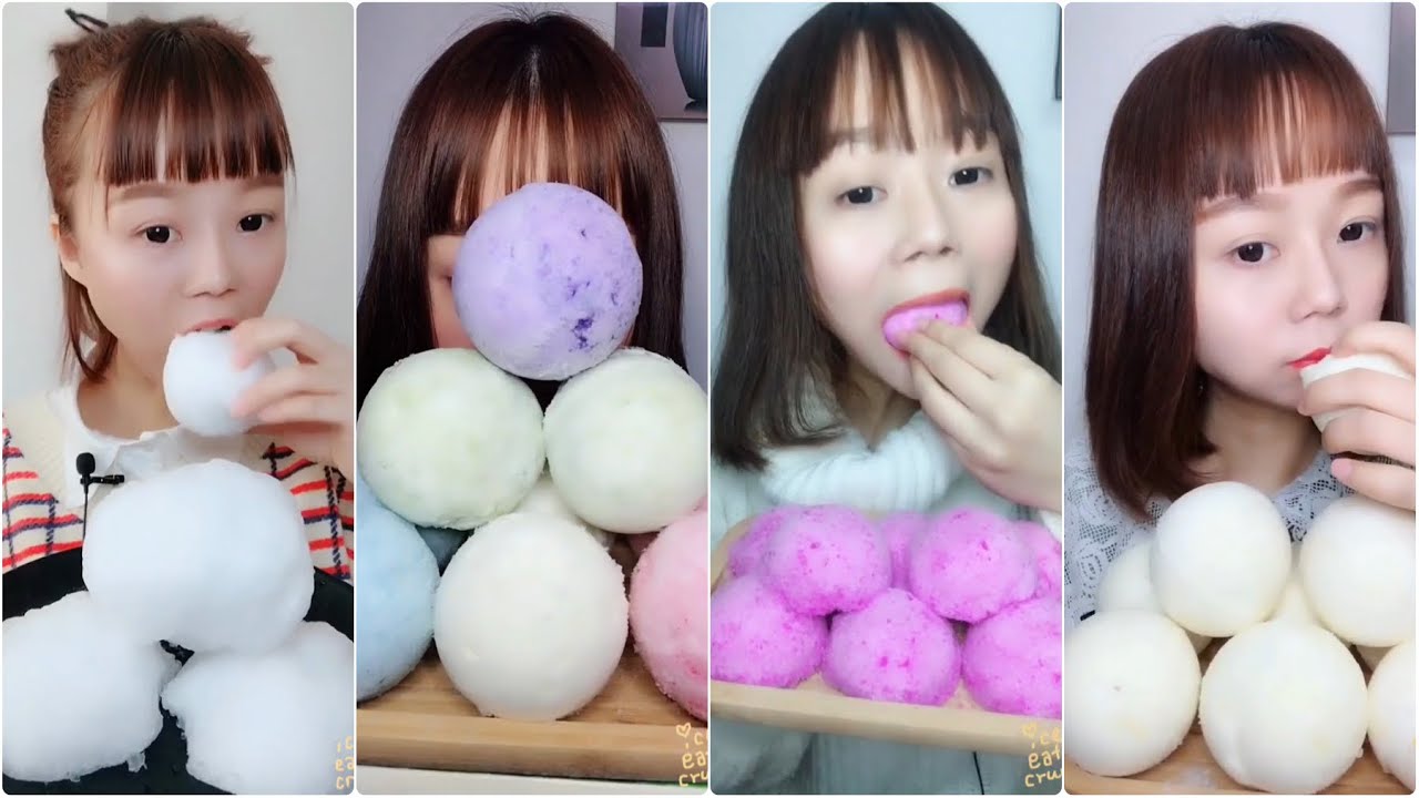 14 minutes colorful soft snowballs compilation - YouTube