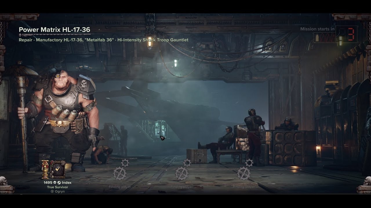 Darktide Ogryn Auric Damnation HISTG Power Matrix - YouTube