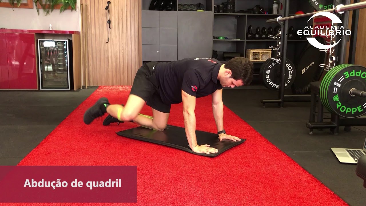 Abdução De Quadril Mini Band Youtube