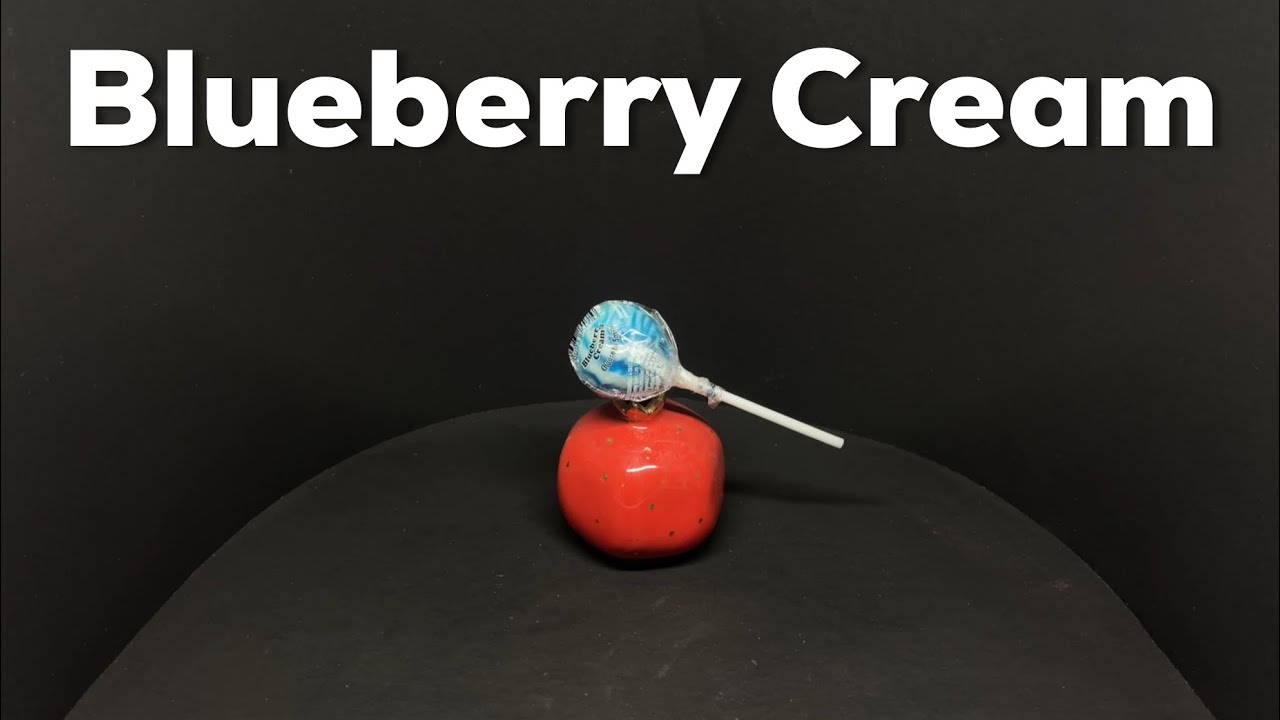 Original Gourmet Blueberry Cream Lollipop - YouTube