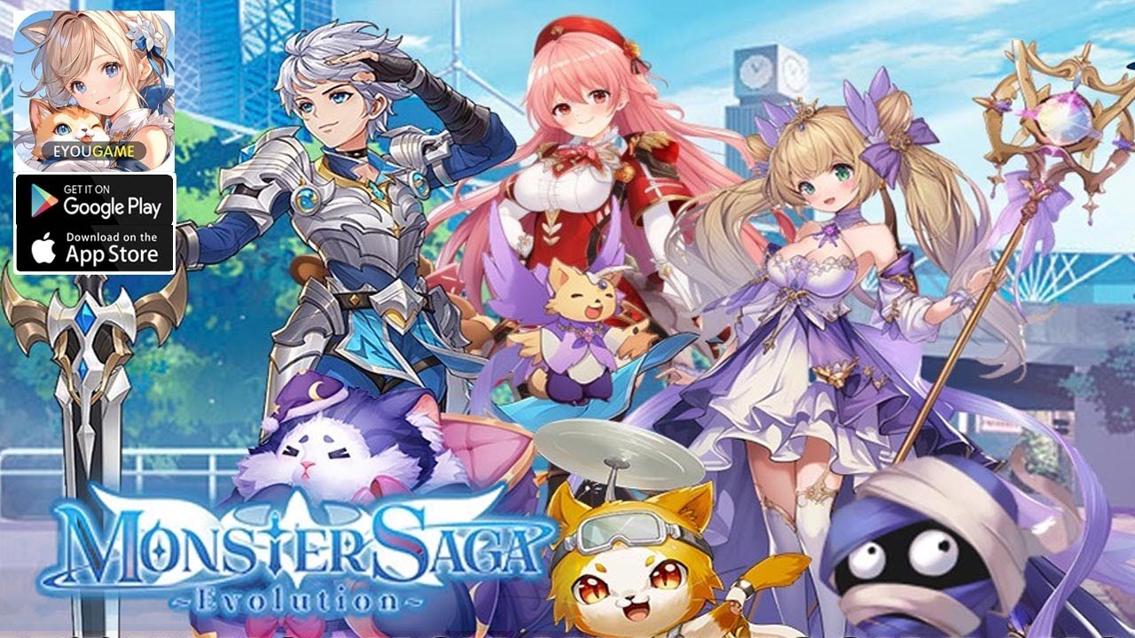 Monster Saga: Evolution Gameplay - MMORPG Upcoming Android iOS - YouTube