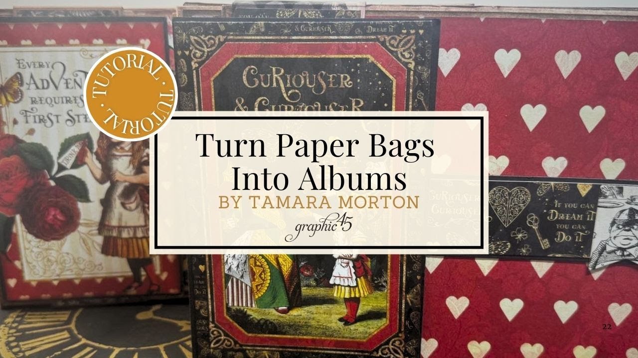 Turn Paper Bags into a Stunning Mini Album | DIY Scrapbook Tutorial ...