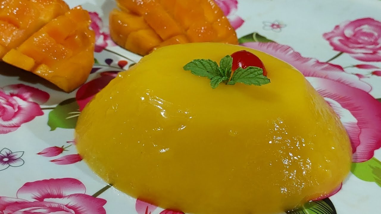 Mango jelly recipe. How to make Mango jelly at home.Ripe Mango Dessert ...