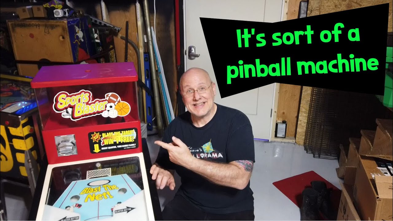 Opening a Sports Blasters Pinball Gumball Machine - YouTube
