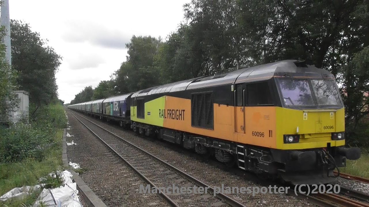 HD Colas Class 60096 Impetus On 6E10 To Drax Biomass Train Is Seen At ...