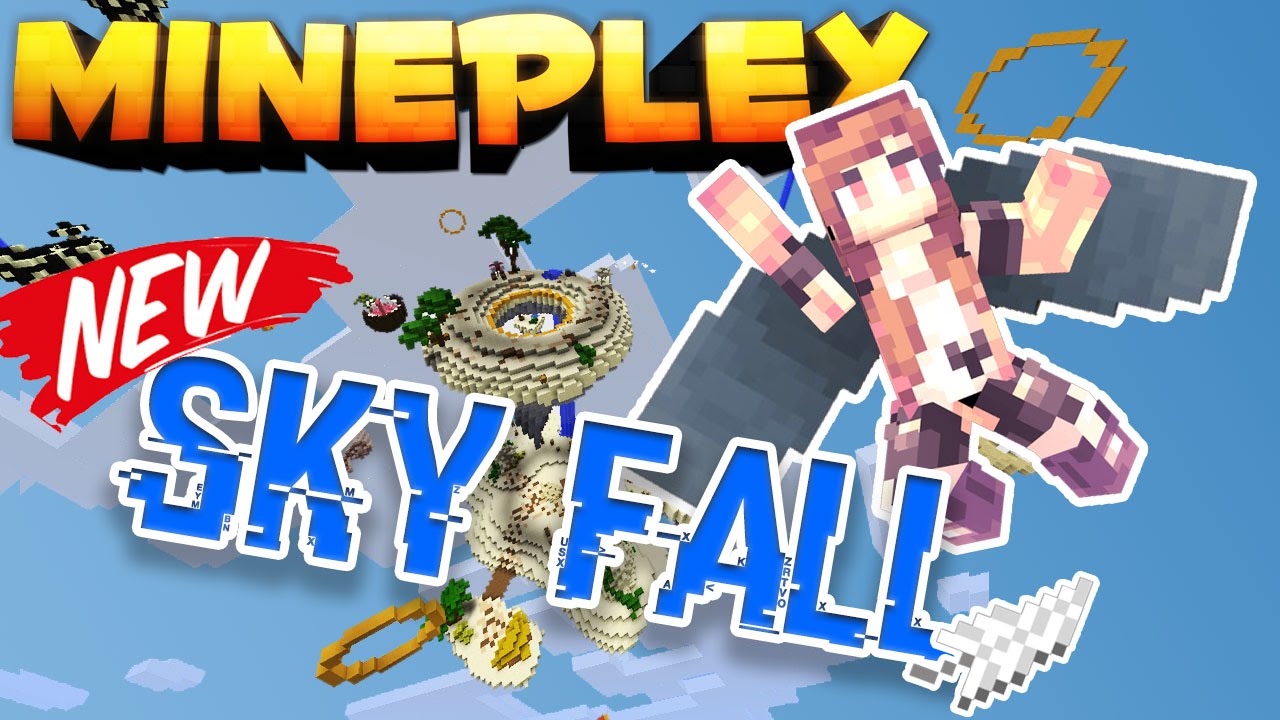 Minecraft | SKYFALL| NEW MINEPLEX GAME MODE! | PLAY AND REVIEW - YouTube
