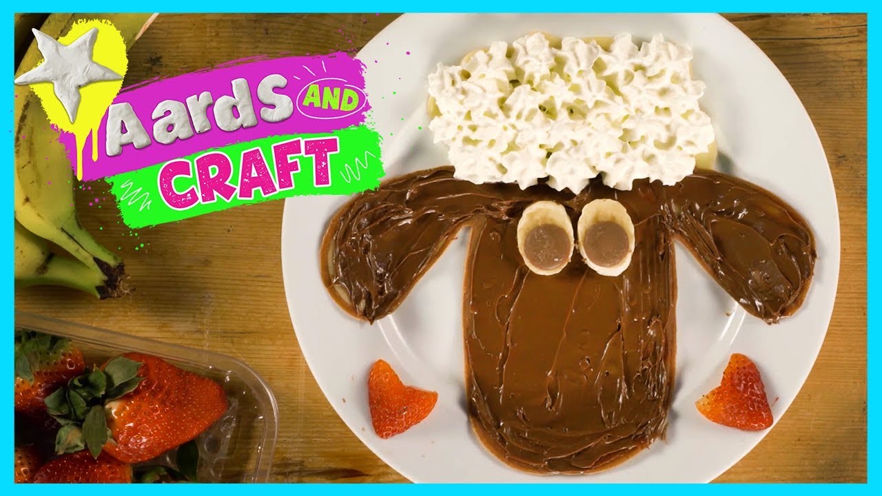 How to Make Shaun the Sheep Pancakes | Aards & Craft #crafts - YouTube