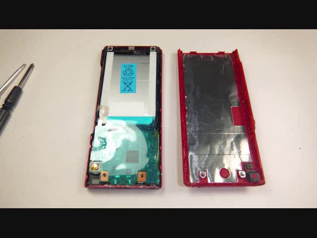 How to take apart a SONY Walkman NW-E393 NW-E394 NW-E395 and change ...