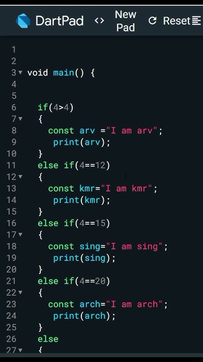 Limitations of Switch statements in Dart @arvindprogramming - YouTube