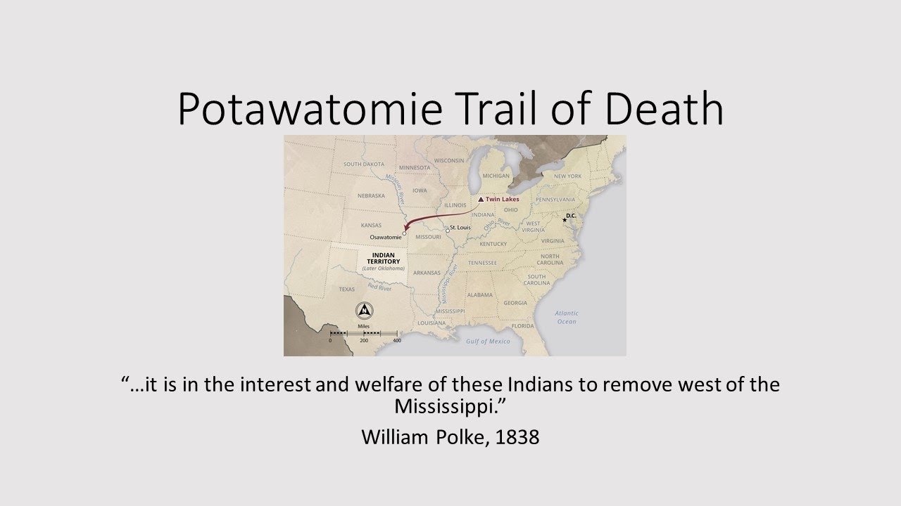 The Potawatomie Trail of Death in Missouri: Legacy and Memory ...
