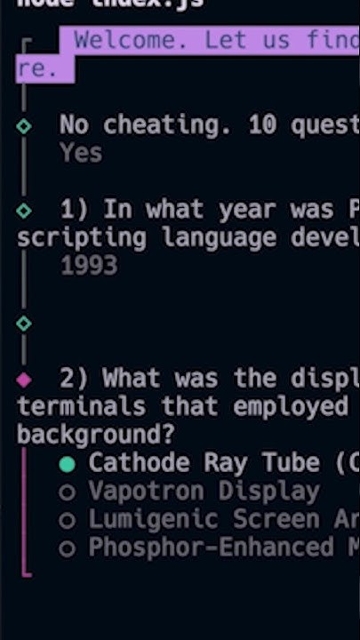 Build your own CLI app in 1 minute 👩‍💻 #developer #softwaredeveloper # ...