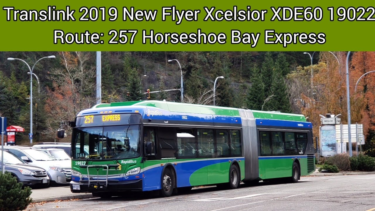 Translink CMBC 2019 New Flyer Xcelsior XDE60 19022 - YouTube