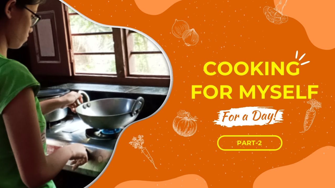 COOKING FOR MYSELF FOR A DAY (Part 2) || CHALLENGE#13 || AS💜 - YouTube