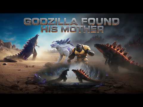 Godzilla Finally finds his Species in Hollow Earth! He Found His Mother! | Godzilla x Kong Animation