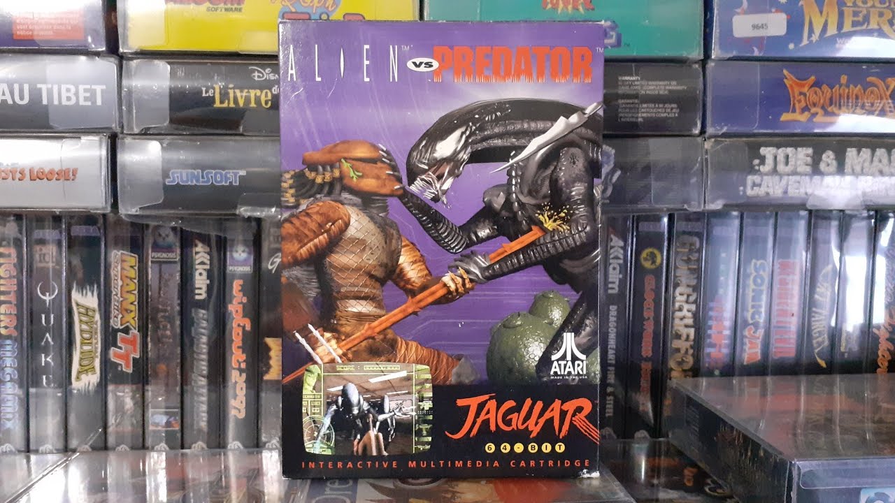 TEST Live : ALIEN VS PREDATOR (Atari Jaguar) - Avec Lestat ...