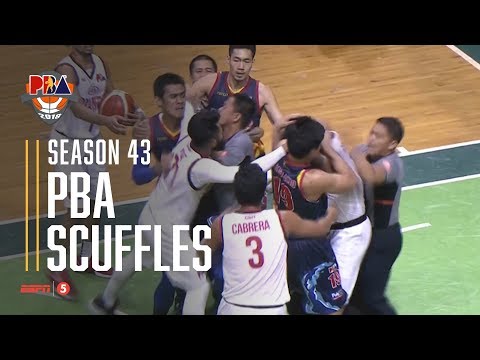 PBA 2018 Scuffles