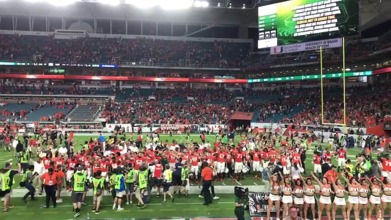 Alma Mater UM v. Notre Dame - YouTube