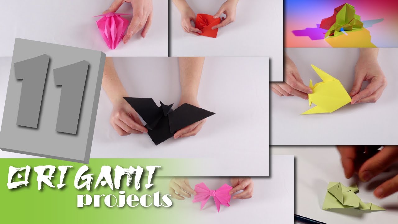 Paper Origami Projects | Timelapse - YouTube