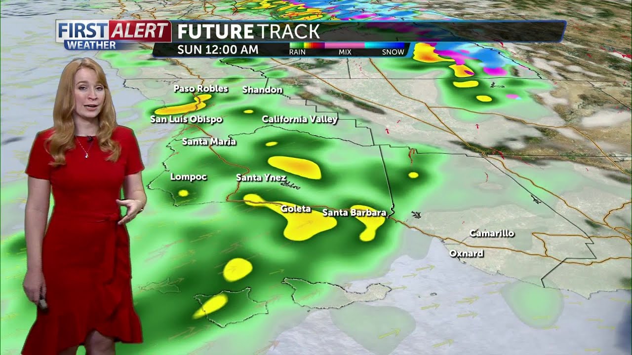 A cloudy Friday with potential for light rain over the weekend - YouTube