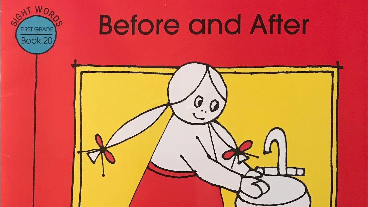 Before And After book read aloud - YouTube