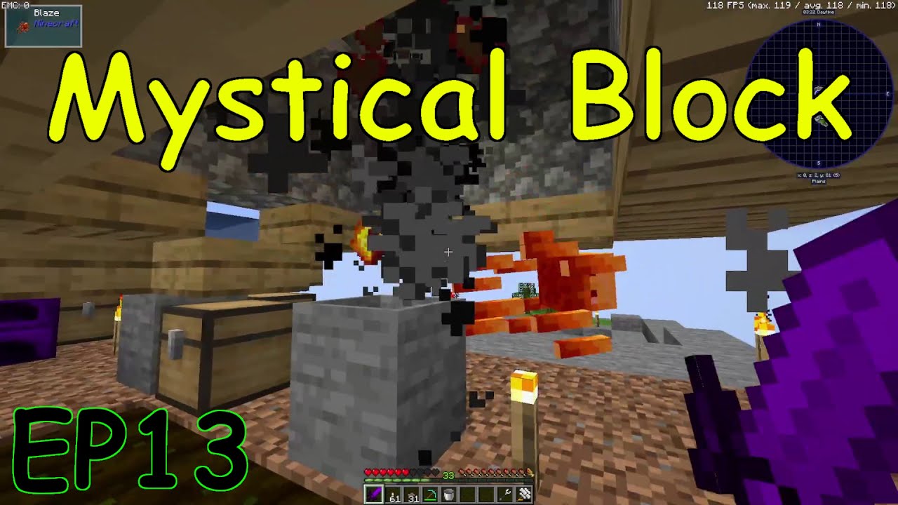 Mystical Block - Episode 13 - Netherite, Slime & Blaze - YouTube