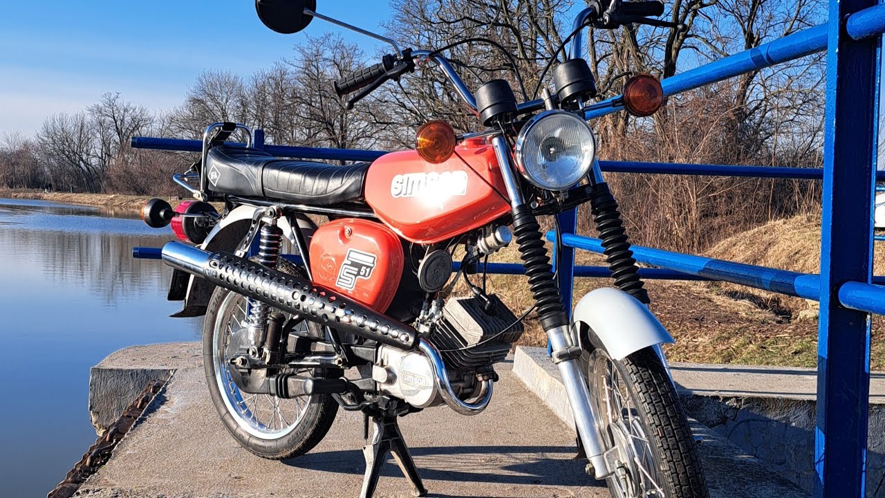 SIMSON S51| POV jazda - YouTube