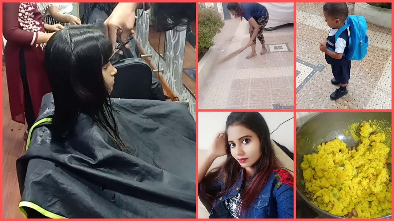 Mahi ka new haircut 💇 - YouTube