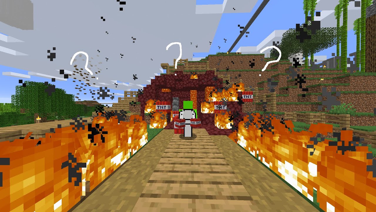 Minecraft The Bridge while talking about Dream SMP theories - YouTube