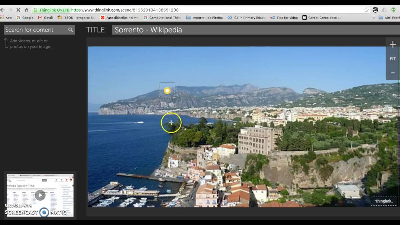 Thinglink tutorial - YouTube