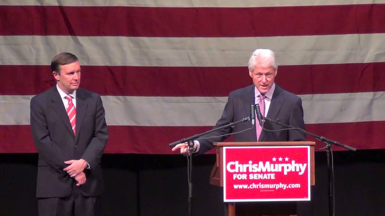 President Clinton Fires Up Team Murphy - YouTube