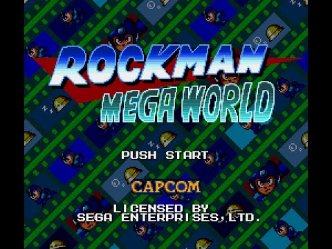ロックマンメガワールド (MD) 全クリア (ノーダメージ)