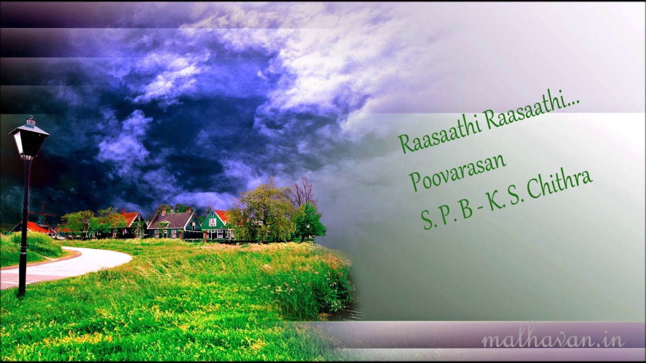 Rasathi Rasathi | Poovarasan | S PB | K S Chithra - YouTube