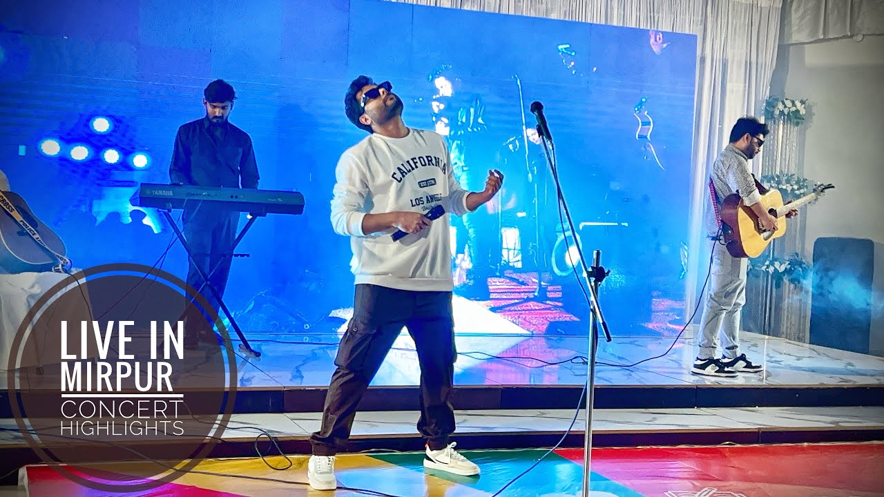 Adeel latif | Live in Mirpur Ajk ️ | Concert highlights - YouTube
