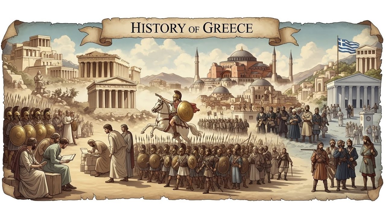 The Entire History of Greece - Full Detailed Documentary - YouTube