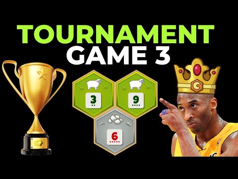 Catan Pro Plays In Online Tournament - Game 3 \