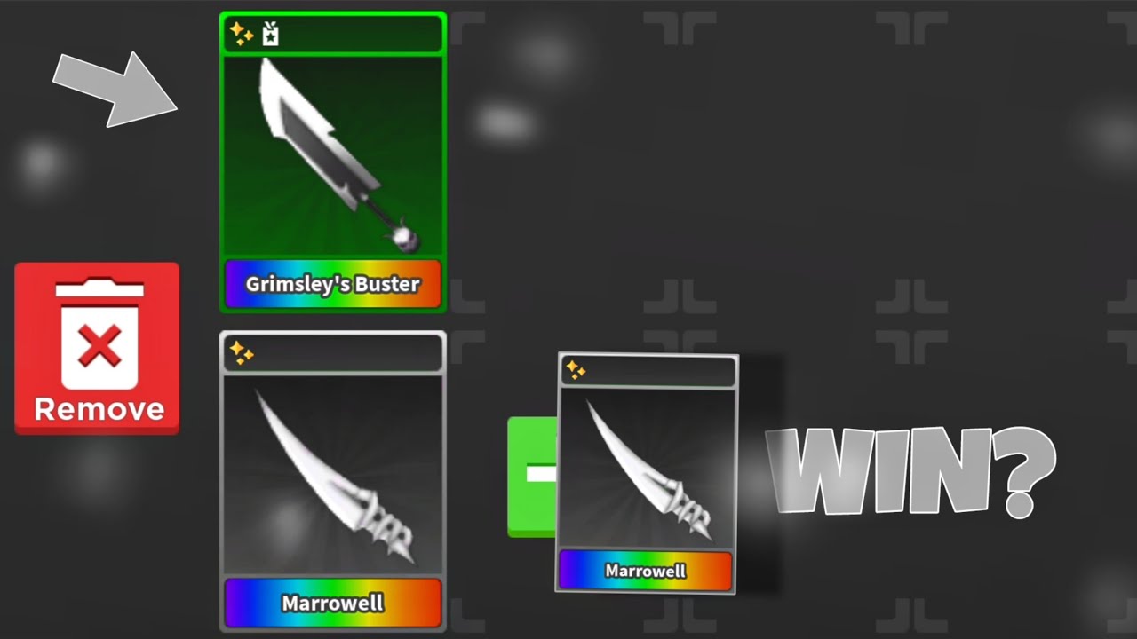 Trading Marrowell Knife | Survive the killer - YouTube