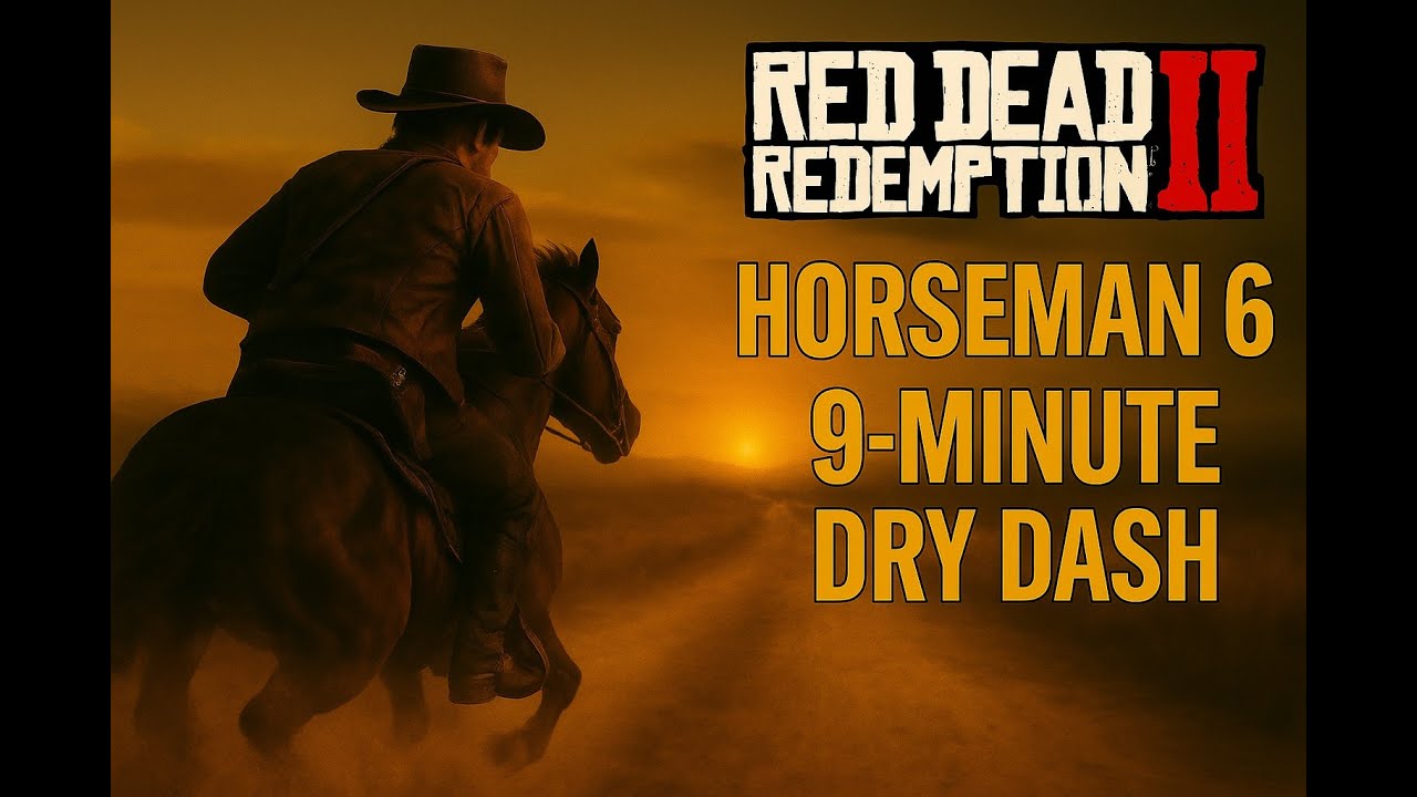 RDR2 Horseman 6 - Strawberry to Saint Denis 9 min Dry Dash - YouTube