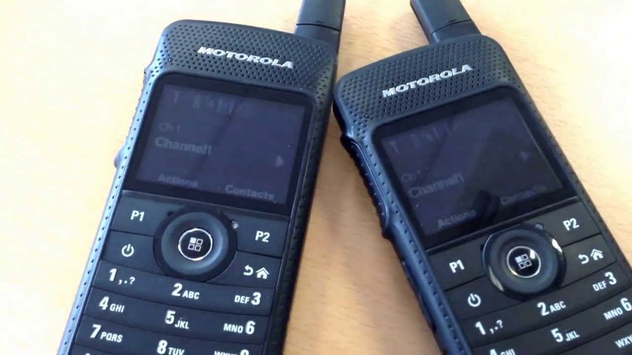 Радиостанция цифро-аналоговая Motorola SL4000 - YouTube