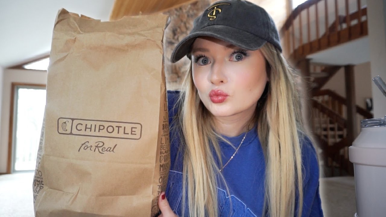 CHIPOTLE MUKBANG | daily vlog #185 - YouTube