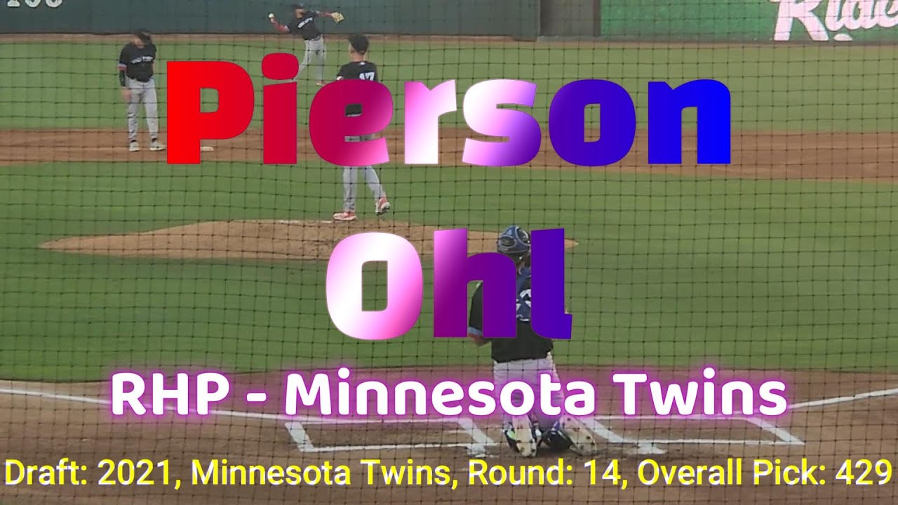 PIERSON OHL - RHP (Minnesota Twins) Prospect Video - YouTube