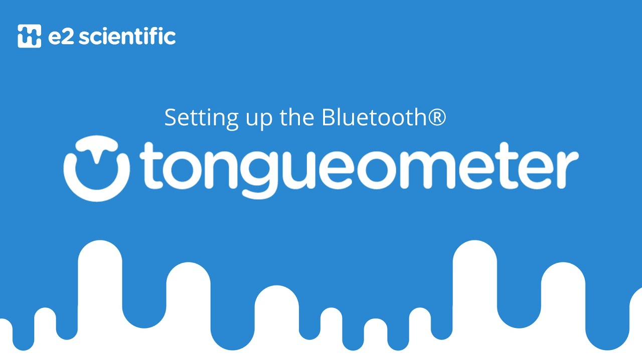 Setting Up Your Bluetooth® Tongueometer - YouTube