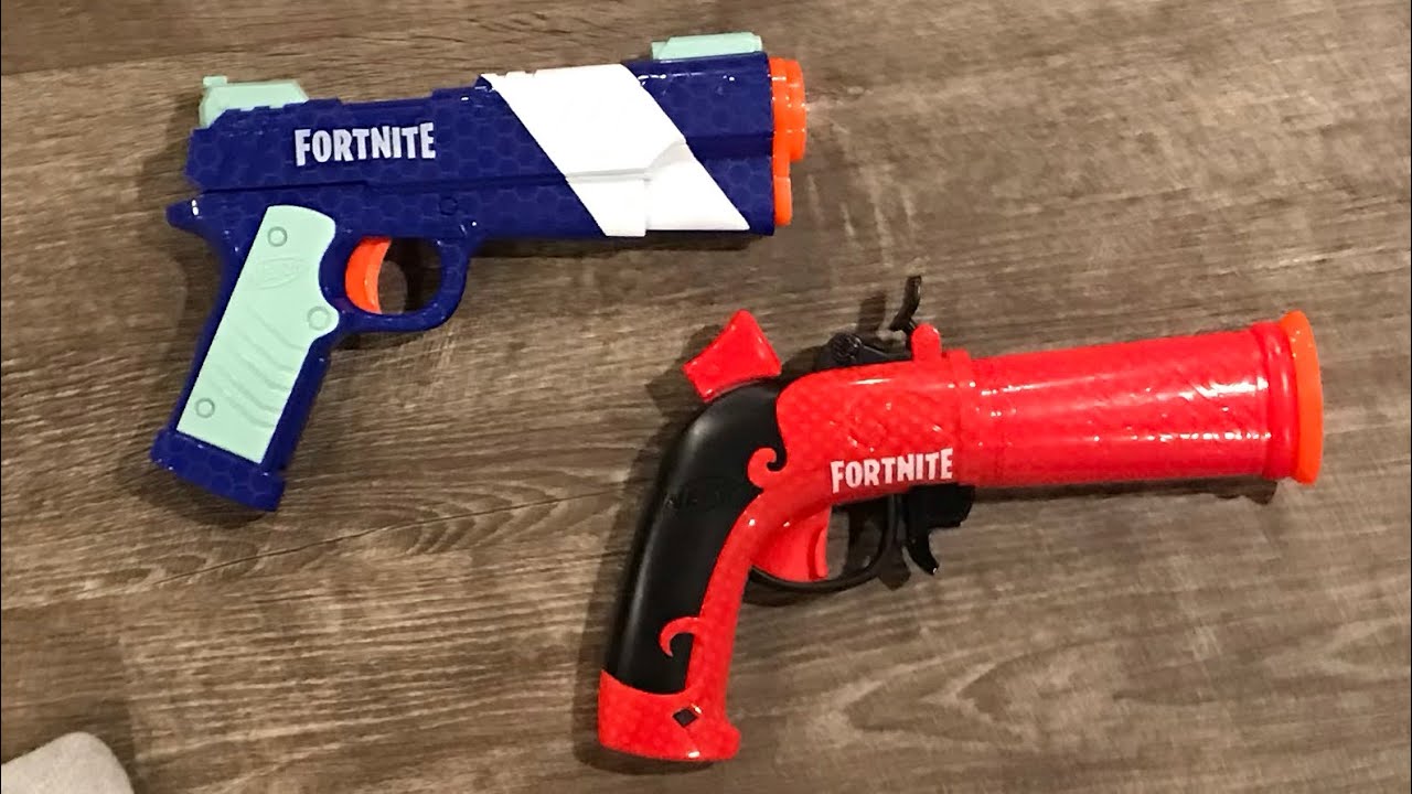 Nerf Fortnite LP and Flint Knock - YouTube