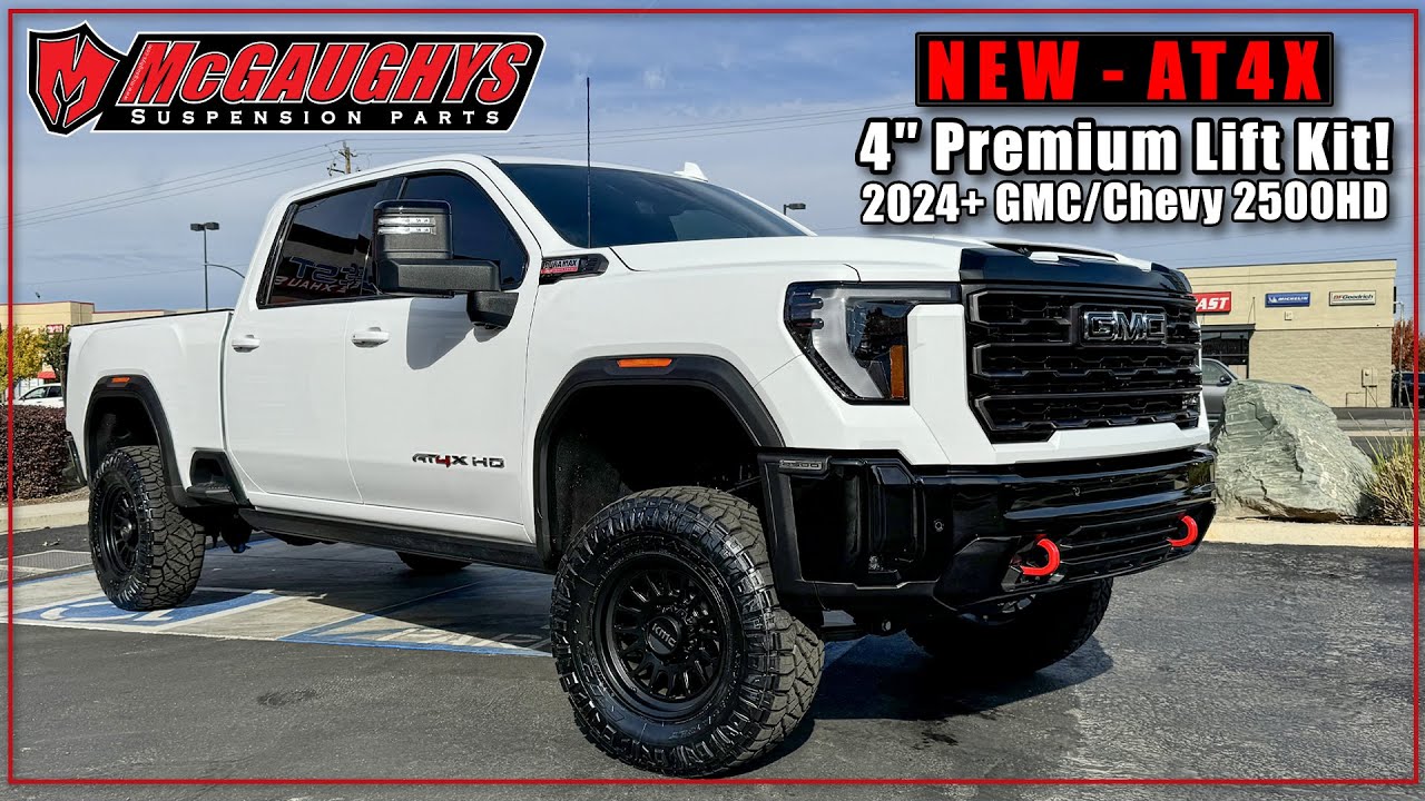 🚨NEW AT4X 4" Lift Kit - 2024+ GMC/Chevy 2500HD - YouTube