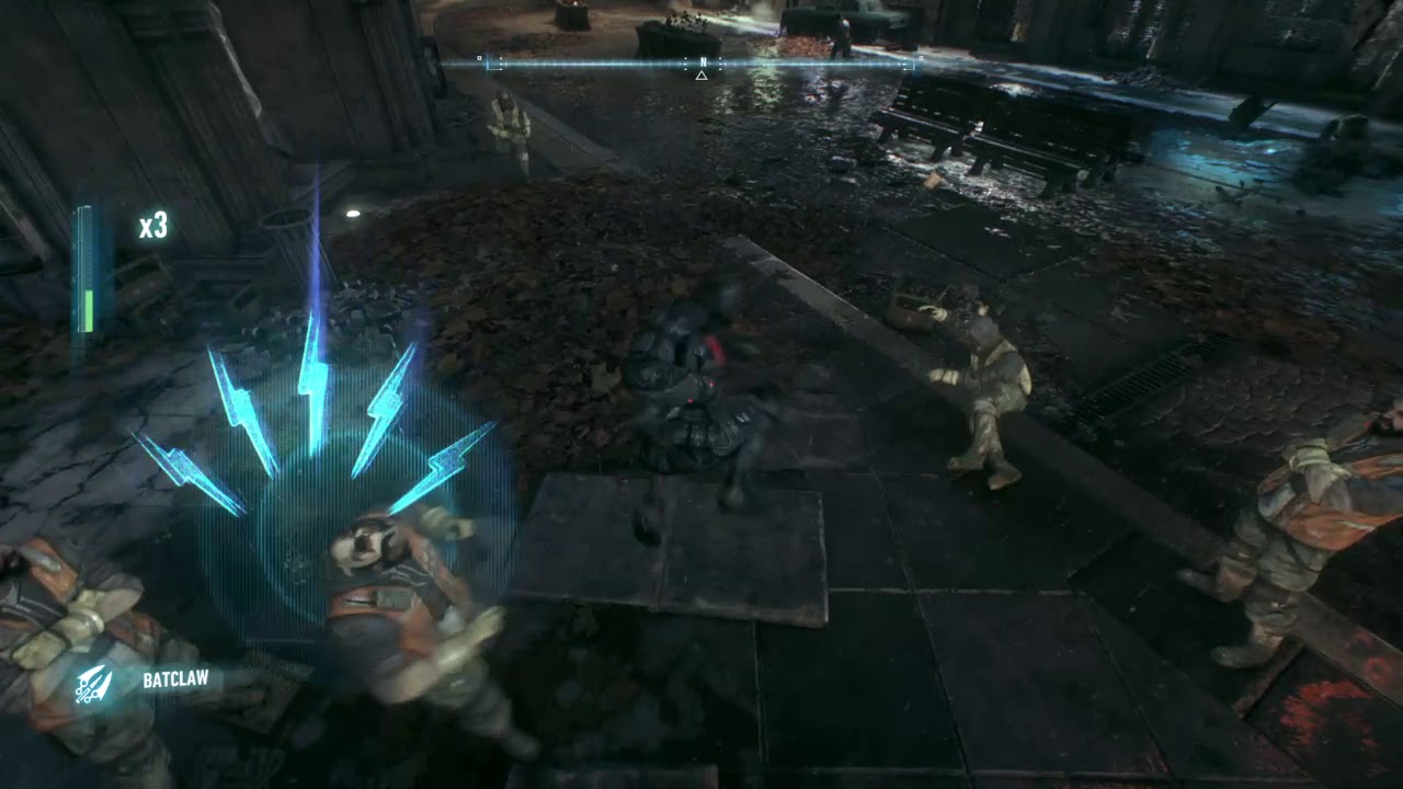 Batman Arkham Knight batman beyond skin gameplay - YouTube