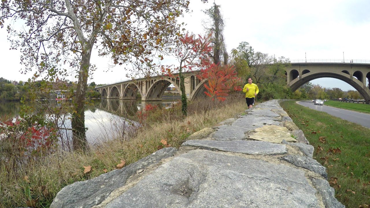 Trail Running Roosevelt Island to Windy Run (Potomac Heritage Trail ...